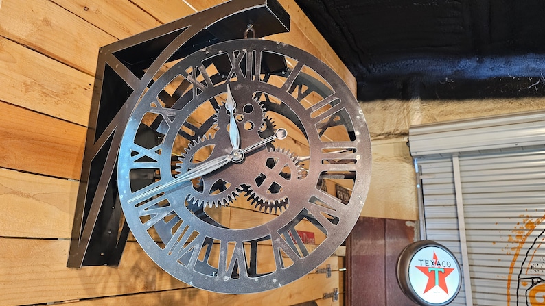 Dual Sided Vintage Clock DXF Files - Etsy