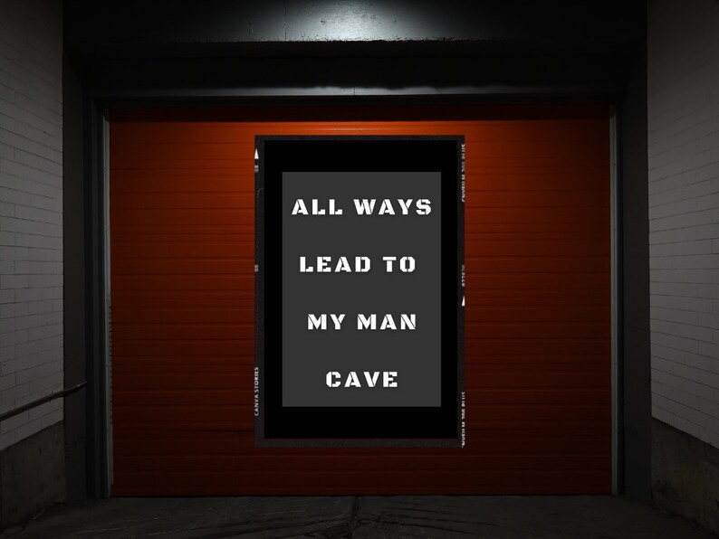 Printable Poster for Men. Digital Pdf and Png Download. Wall Art Print ...