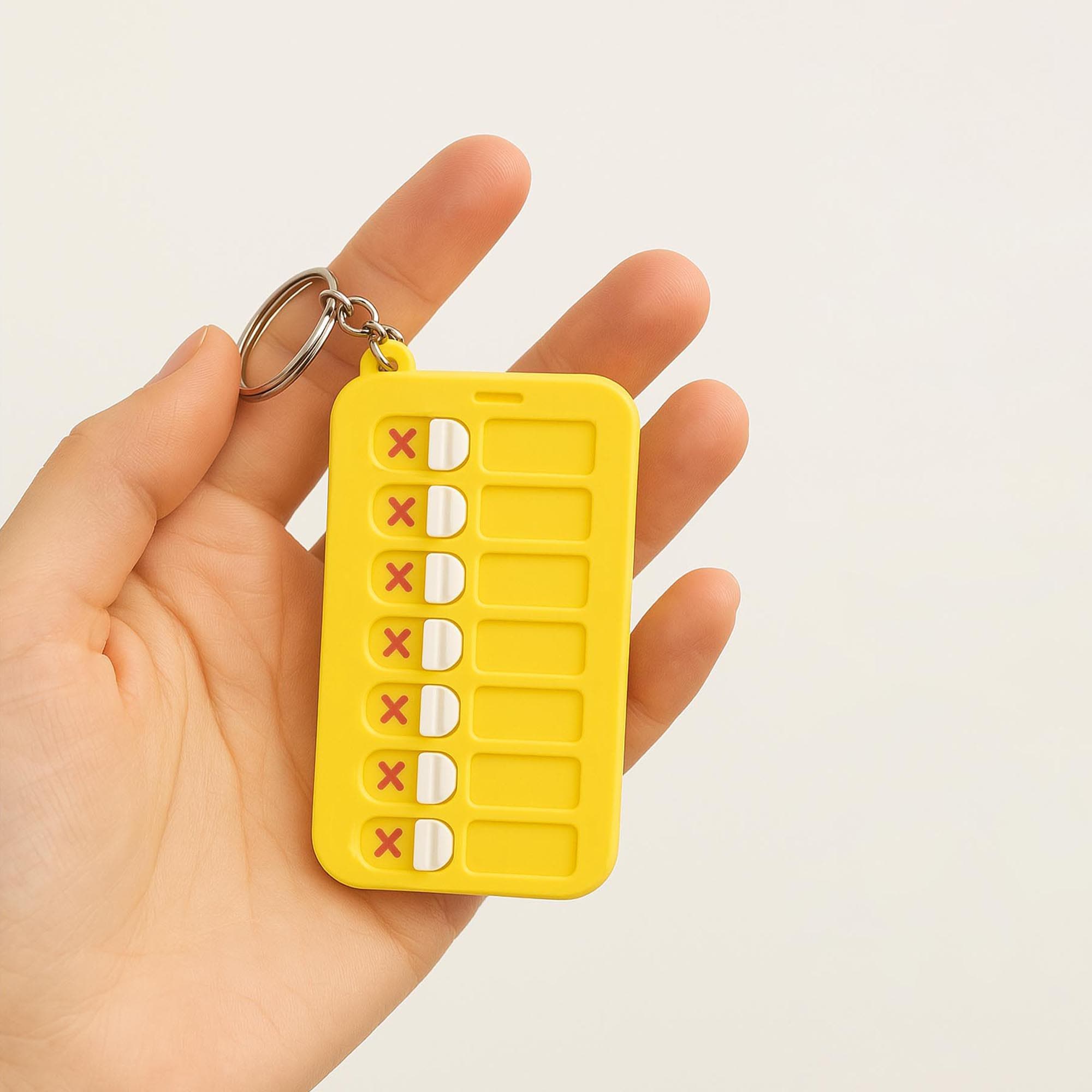 ADHD Checklist Keychain – To-do List Planner | Kids Schedule Keychain ...