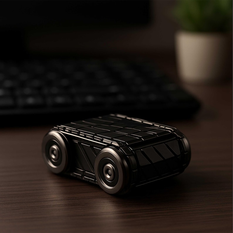 Metal Tank Fidget Roller – Heavy EDC Stress Relief Toy for Adults ...