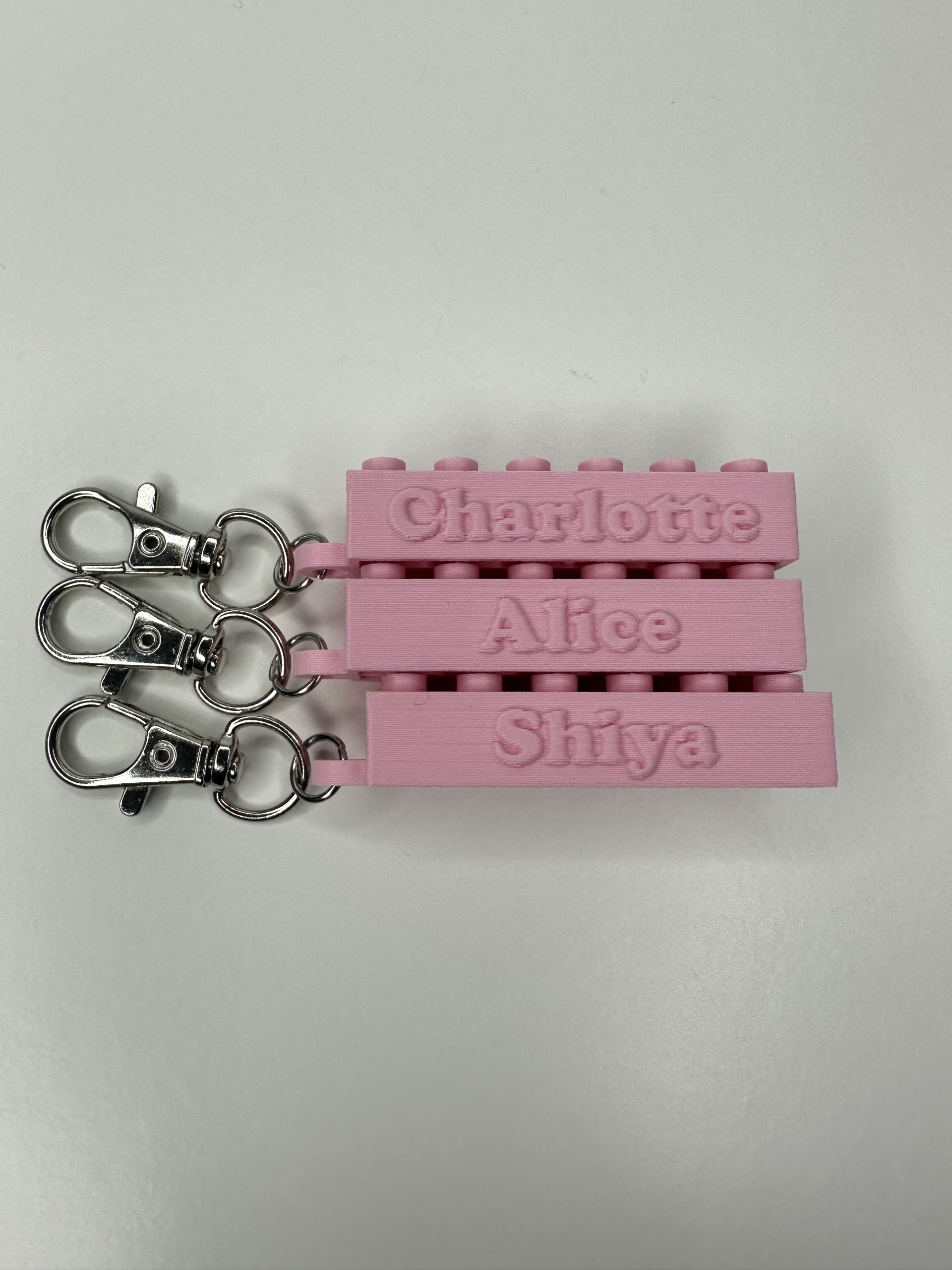 Personalised Keyring for Kids & Grown Ups, Custom Back to School ...