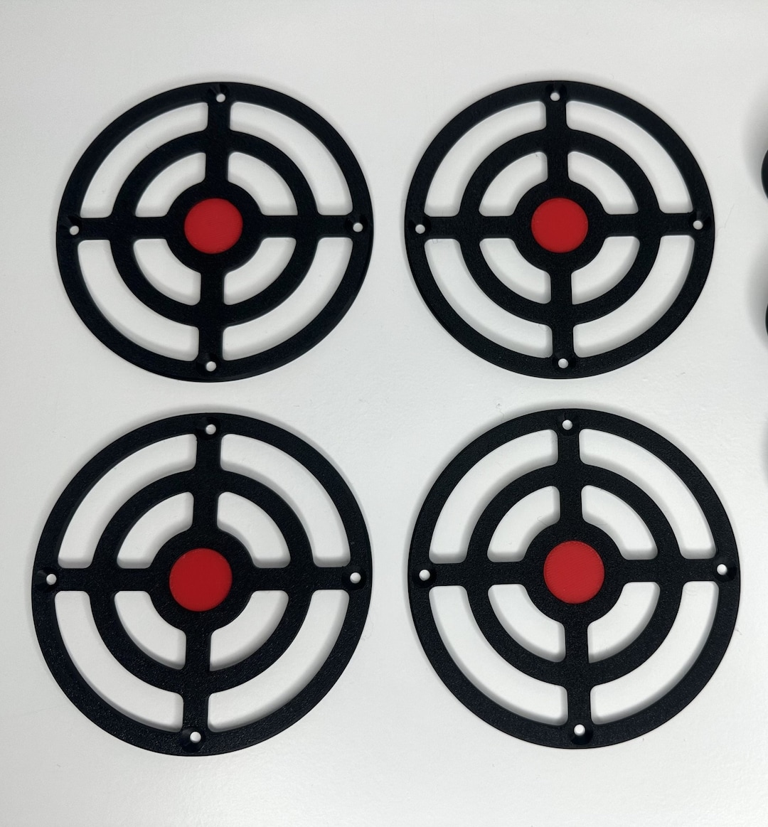 Mud Kitchen Cooker Rings / Hob Burners - Black/red - Mud Kitchen ...