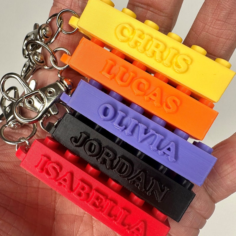 Lego® Keyring - Etsy UK