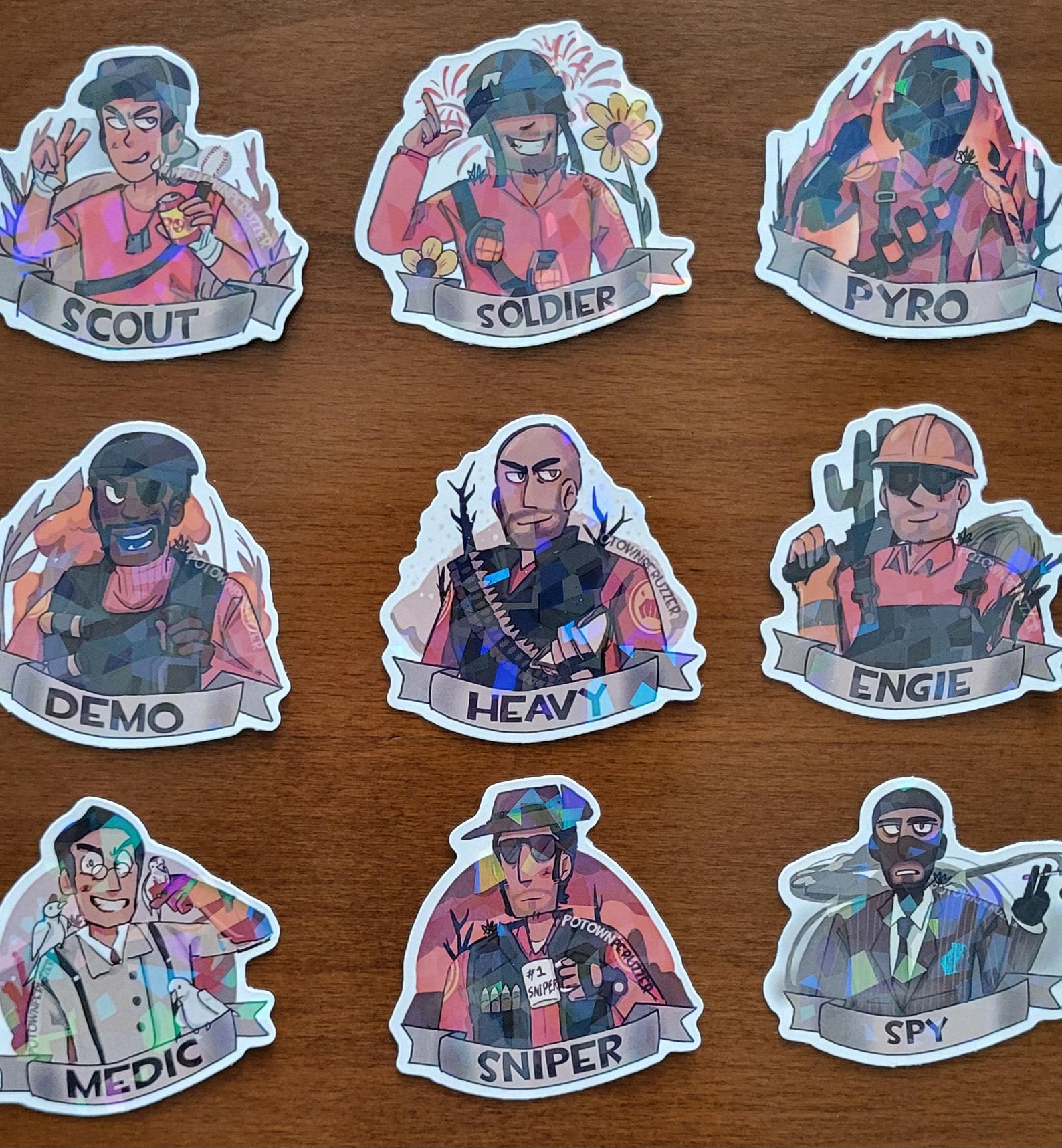 TF2 - Team Fortress 2 Stickers - Etsy
