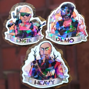 TF2 - Team Fortress 2 Sticker Set - Etsy