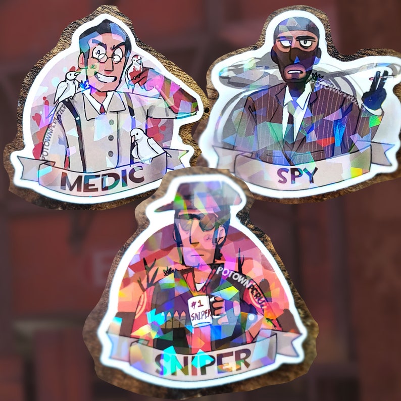 TF2 - Team Fortress 2 Stickers - Etsy