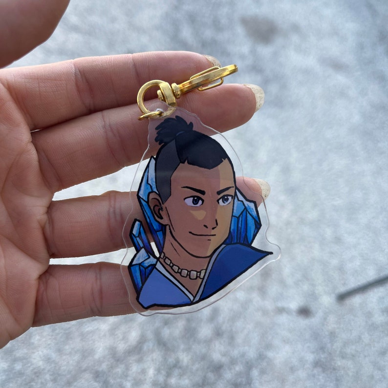 ATLA Sokka X Kyoshi Warrior Sokka Double Sided Avatar Acrylic - Etsy