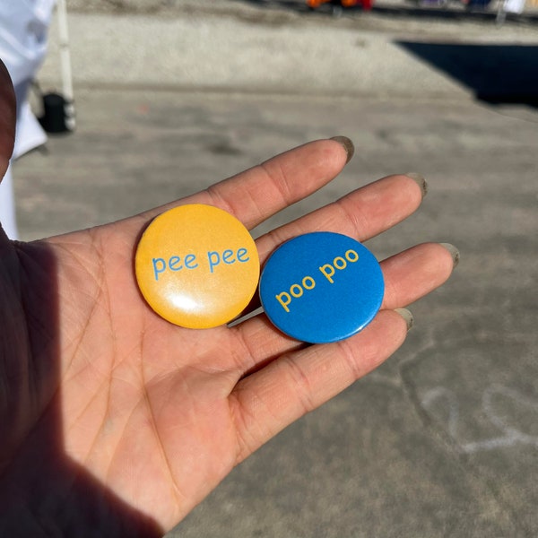 Poo Button - Etsy