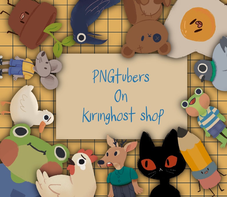 Chicken Pngtuber + 2 Expressions | Veadotube | Discord | Twitch - Etsy