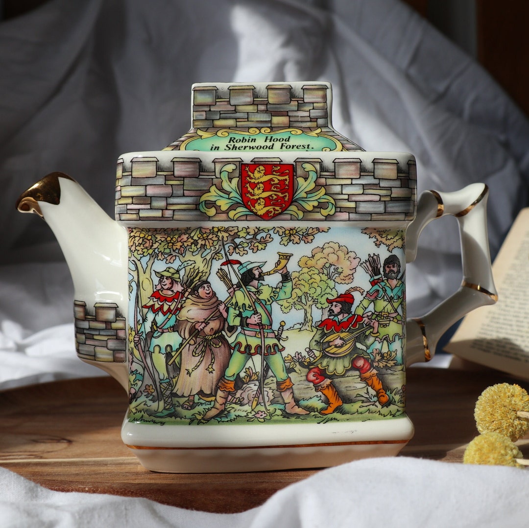 Vintage Sadler Teapot With Robin Hood Sherriff of Nottingham, James ...