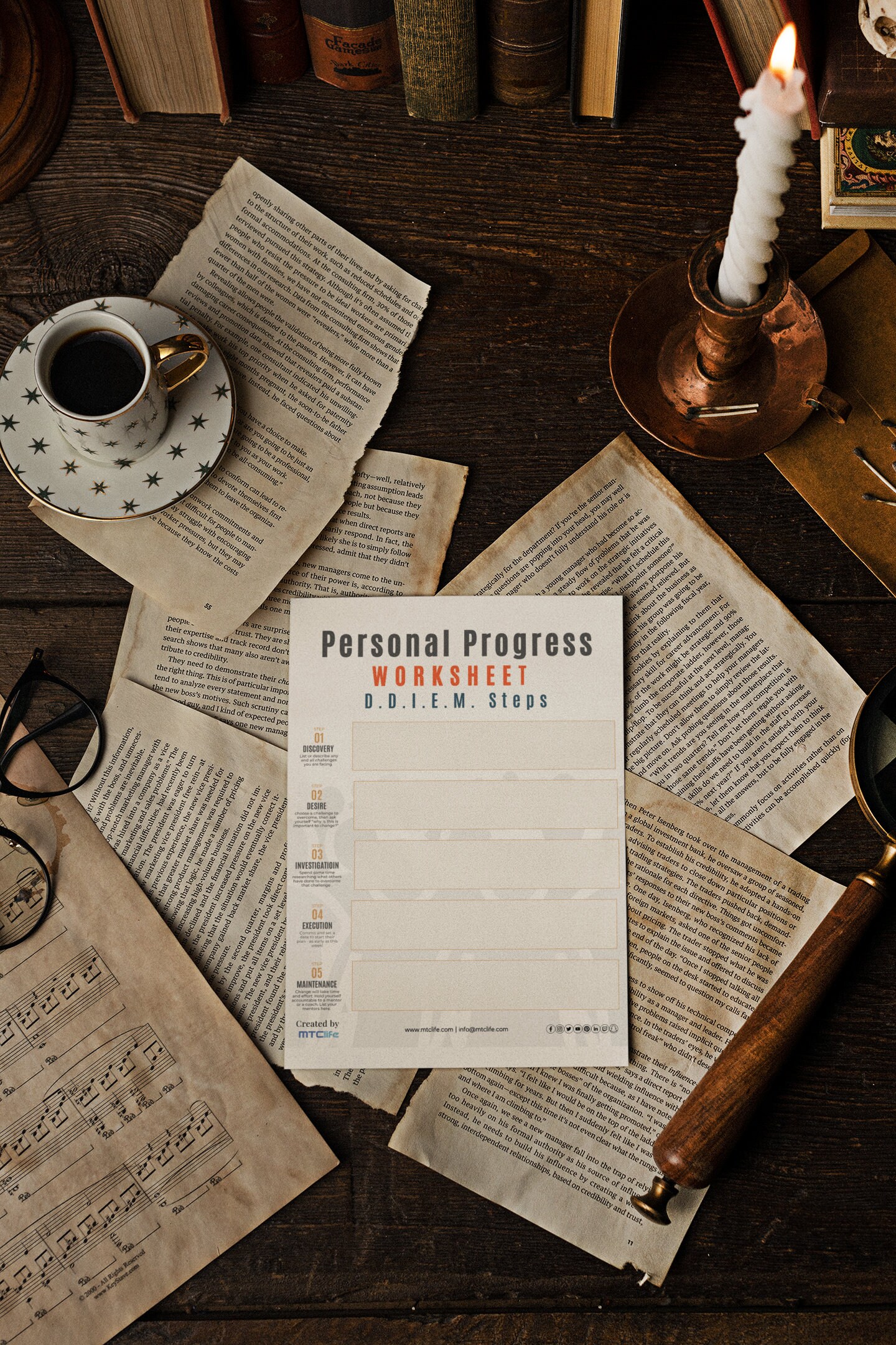 Personal Progress Worksheet - Etsy