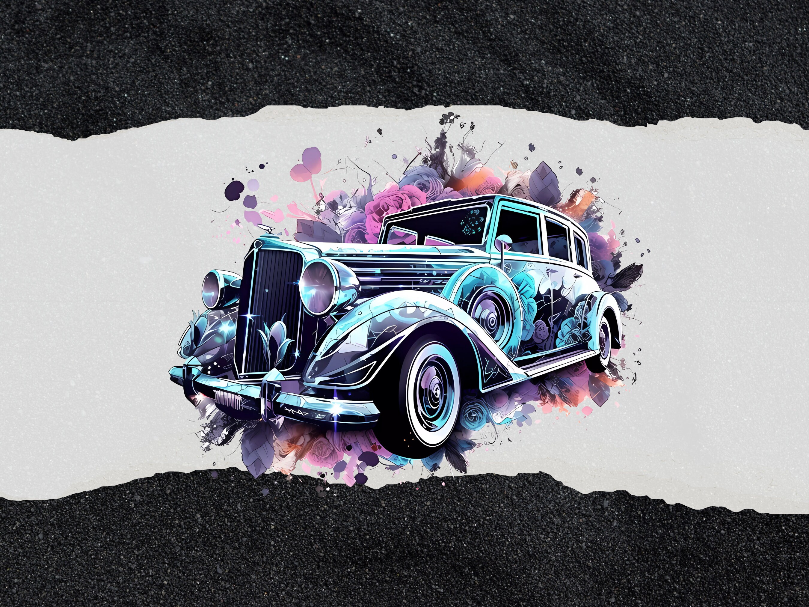22 Retro Cars Clipart Watercolor Old Car Retro, Vintage Car Digital ...