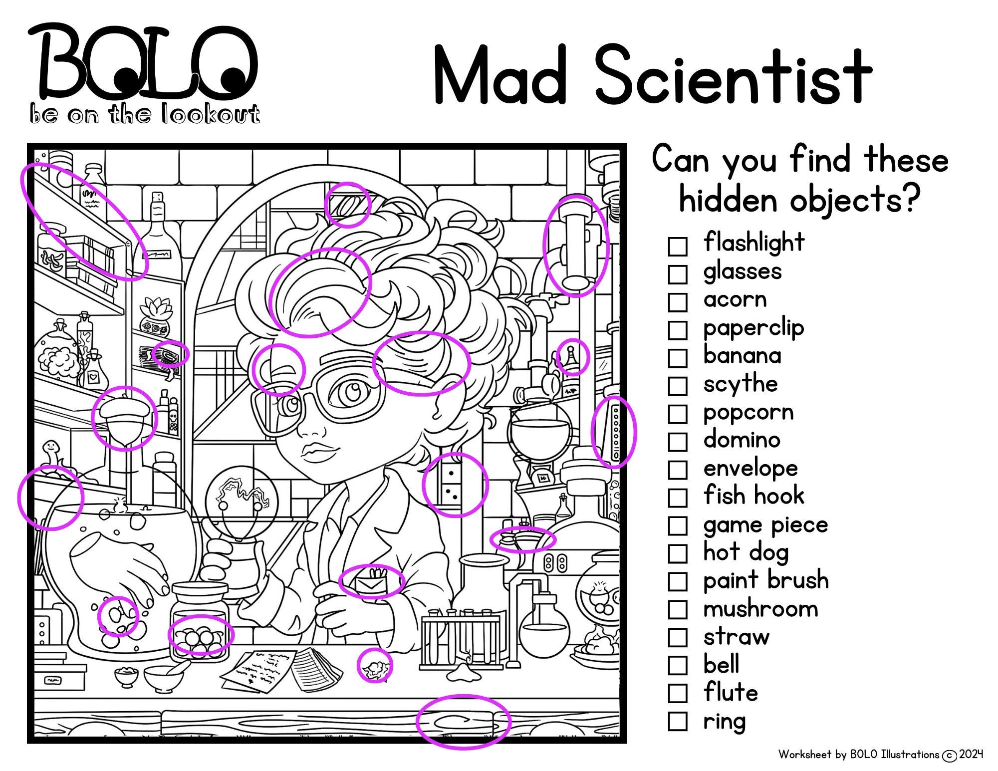 A Mad Scientist - Science Laboratory - BOLO - Be on the Look Out ...