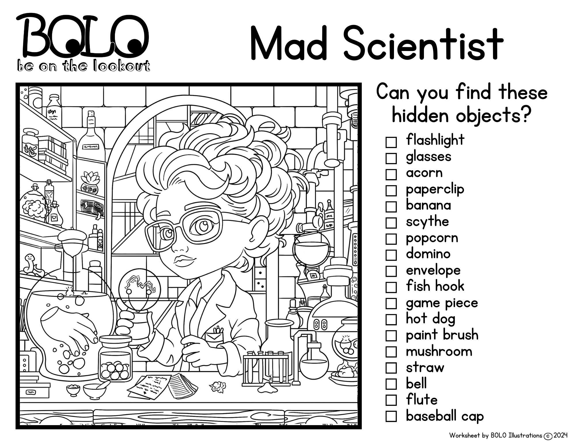 A Mad Scientist - Science Laboratory - BOLO - Be on the Look Out ...