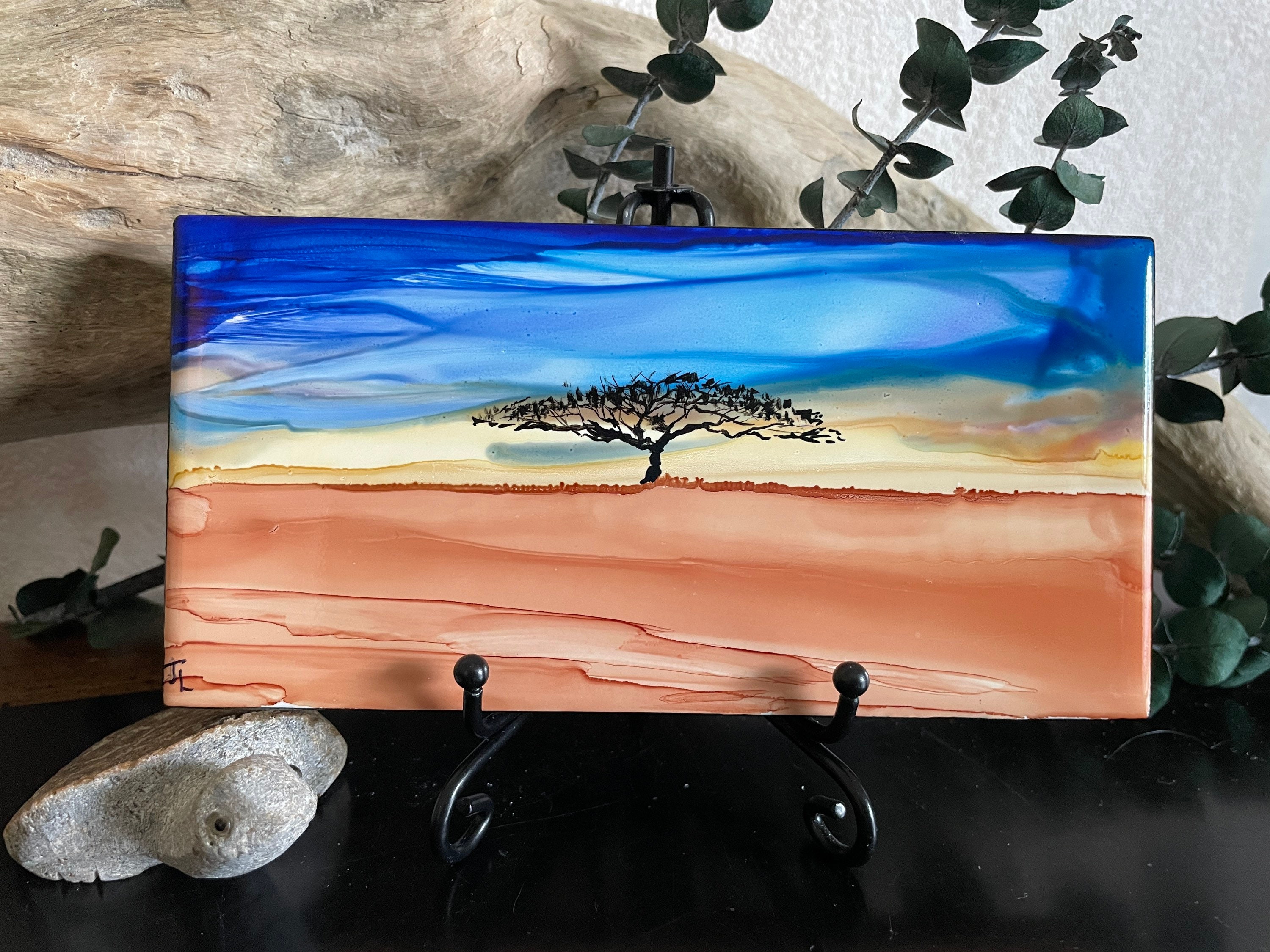 Tile Painting Designs Easy