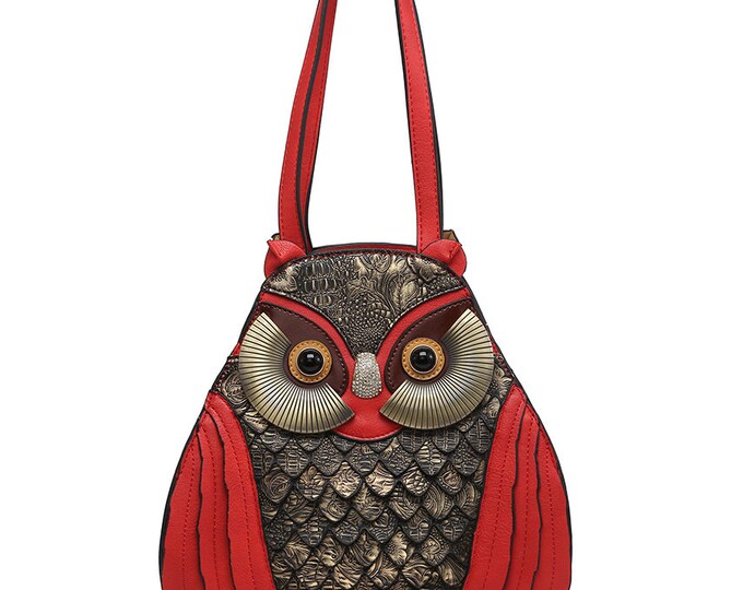 Owl Backpack Water-repellent Design by Darling's Medium Small - Etsy