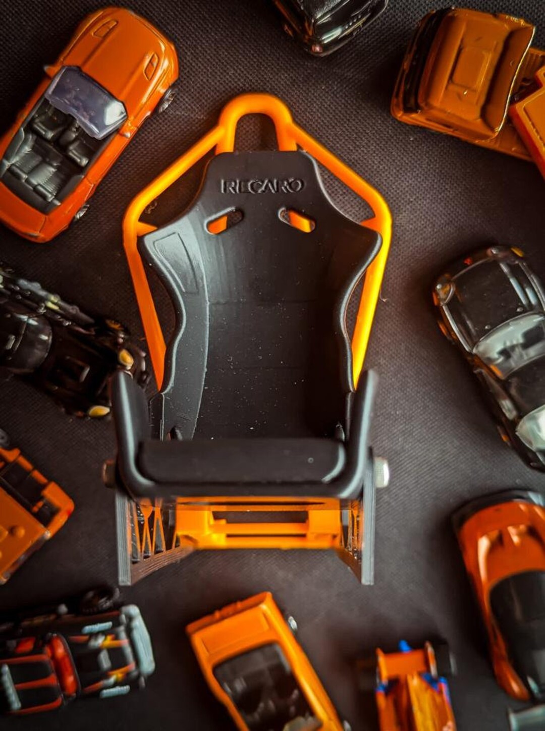 Fluorescent Orange Recaro Race Seat Phone Holder - Etsy