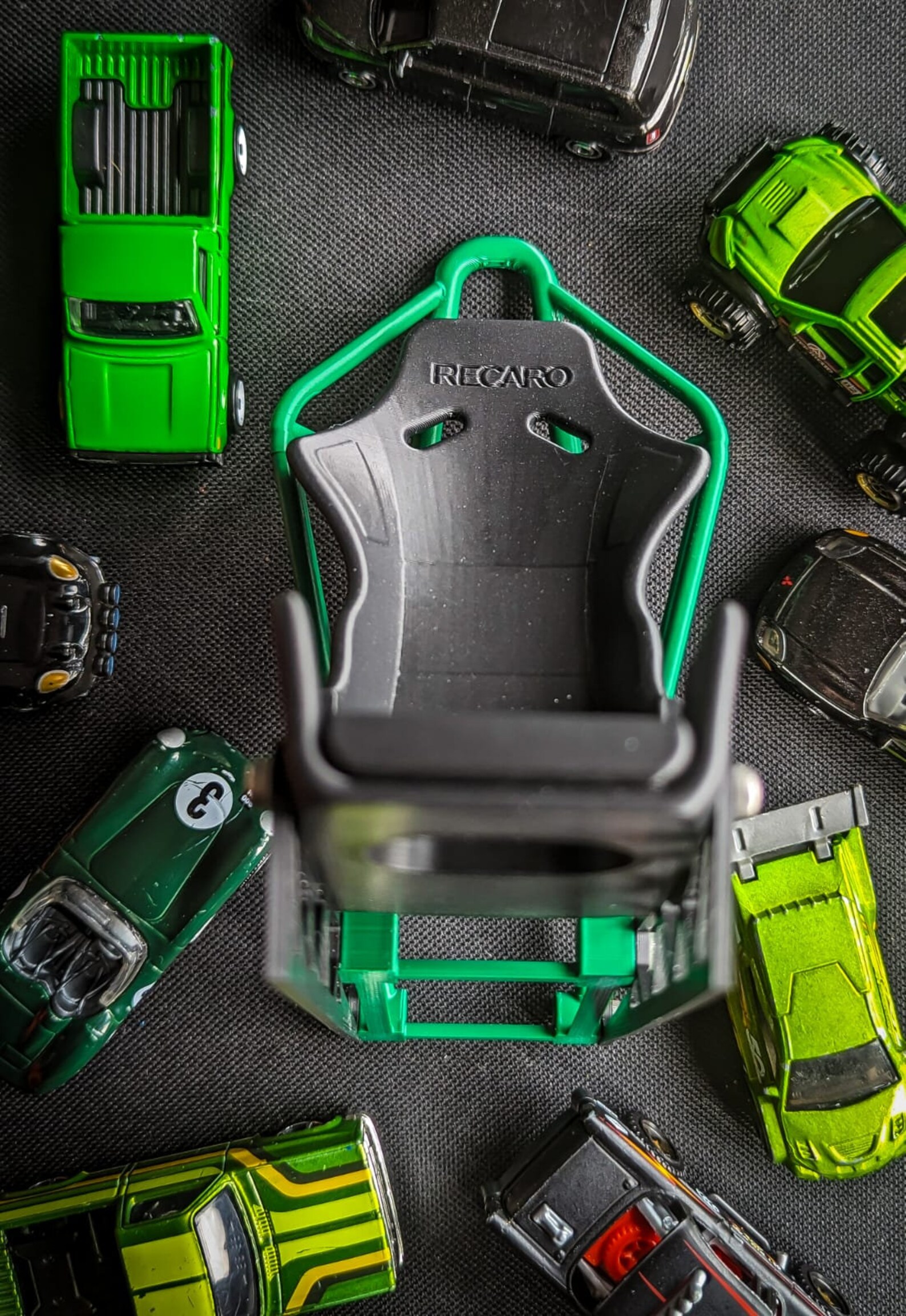 Racing Green Recaro Race Seat Phone Holder - Etsy