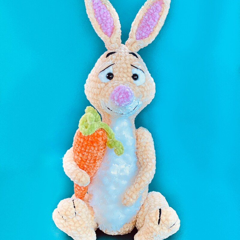 Winnie the Pooh Rabbit Plush - Etsy