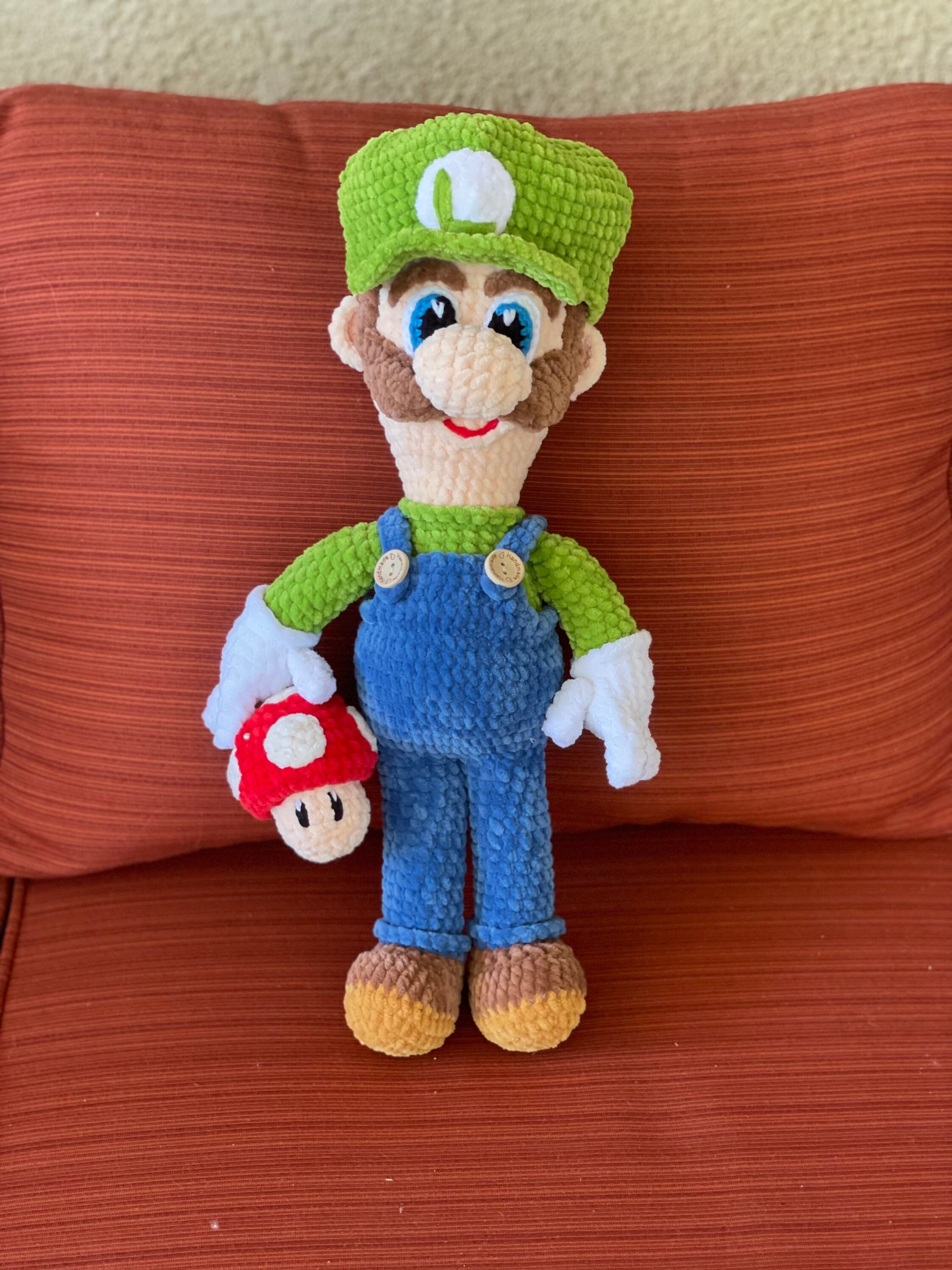 Nintendo Super Mario and Luigi Stuffed Toy Amigurumi - Etsy