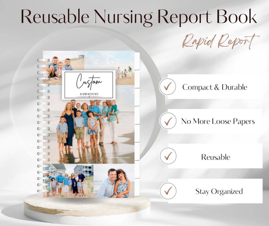 Reusable Nursing Report Book- Custom - Etsy