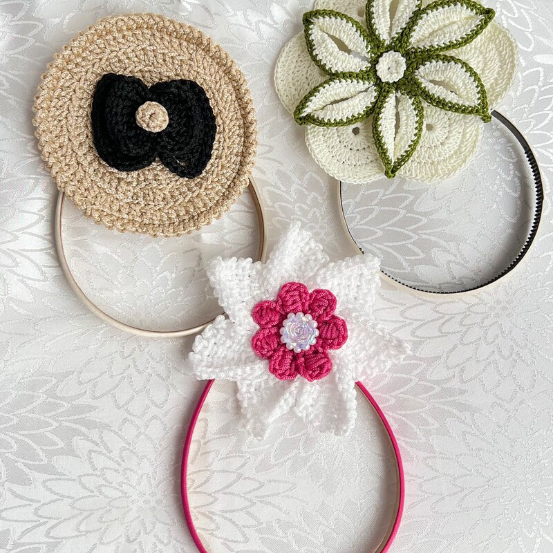 Crochet Fascinator - Etsy