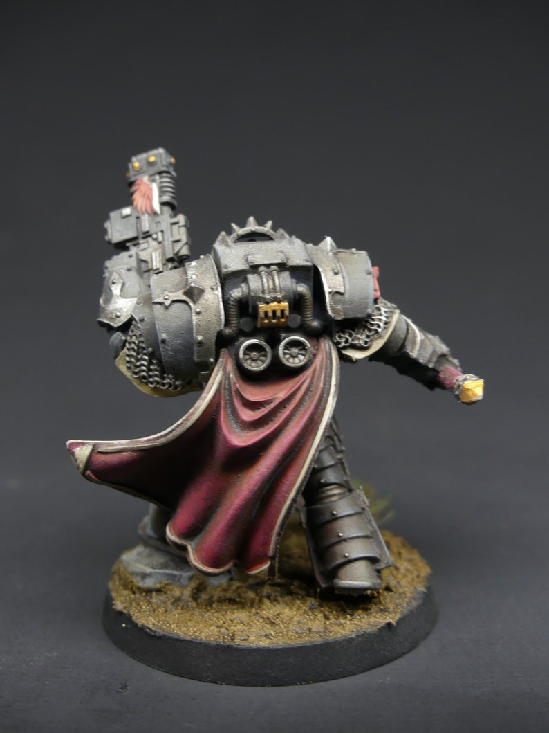 Painted Warhammer 30k the Horus Heresy Dark Angels Praetor in ...