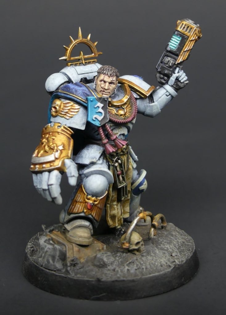 Warhammer 40K Black Library Collectors Space Marine Captain Messinius ...