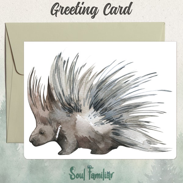 Porcupine Art - Etsy