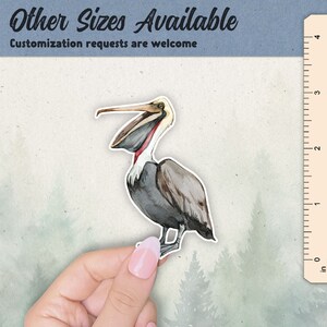 Pelican Sticker, Waterproof Vinyl Decal, Watercolor - Etsy