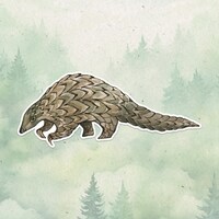Pangolin - Etsy