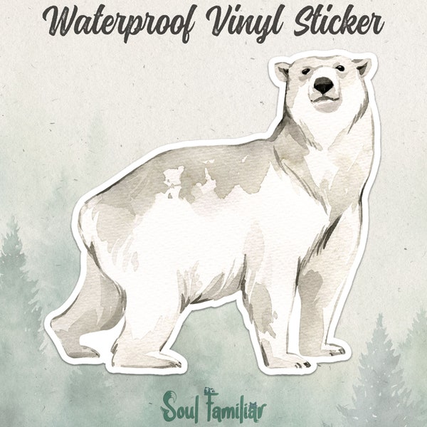 Polar Bear Decals - Etsy