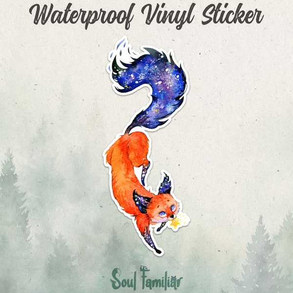 Fox Sticker - Etsy