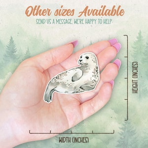 Seal Sticker, Waterproof Vinyl Decal, Animal Lover Gifts - Etsy UK