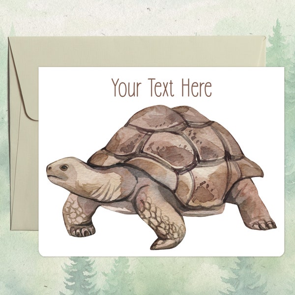 Tortoise Watercolor - Etsy