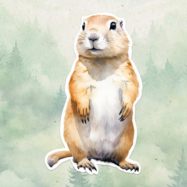 Prairie Dog Sticker - Etsy