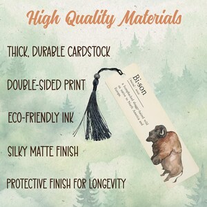 Bison Bookmark, Cute Dictionary Definition, Book Lover Gift - Etsy