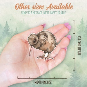 Kiwi Sticker, Waterproof Vinyl Decal, Bird Sticker - Etsy