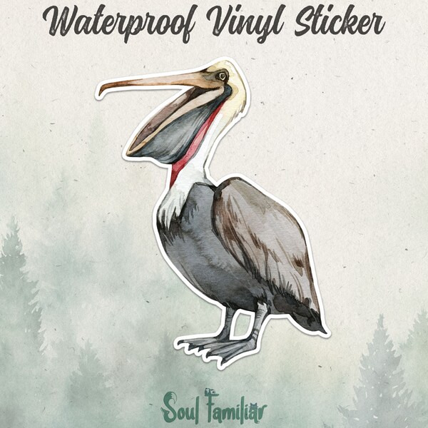 Pelican Sticker - Etsy