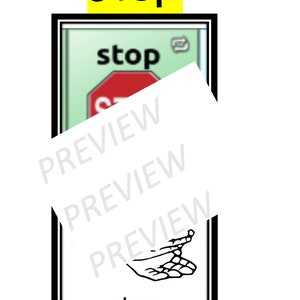 ASL PECS CARDS - Etsy