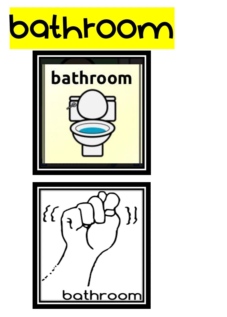 ASL PECS CARDS - Etsy