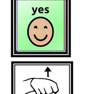 ASL PECS CARDS - Etsy