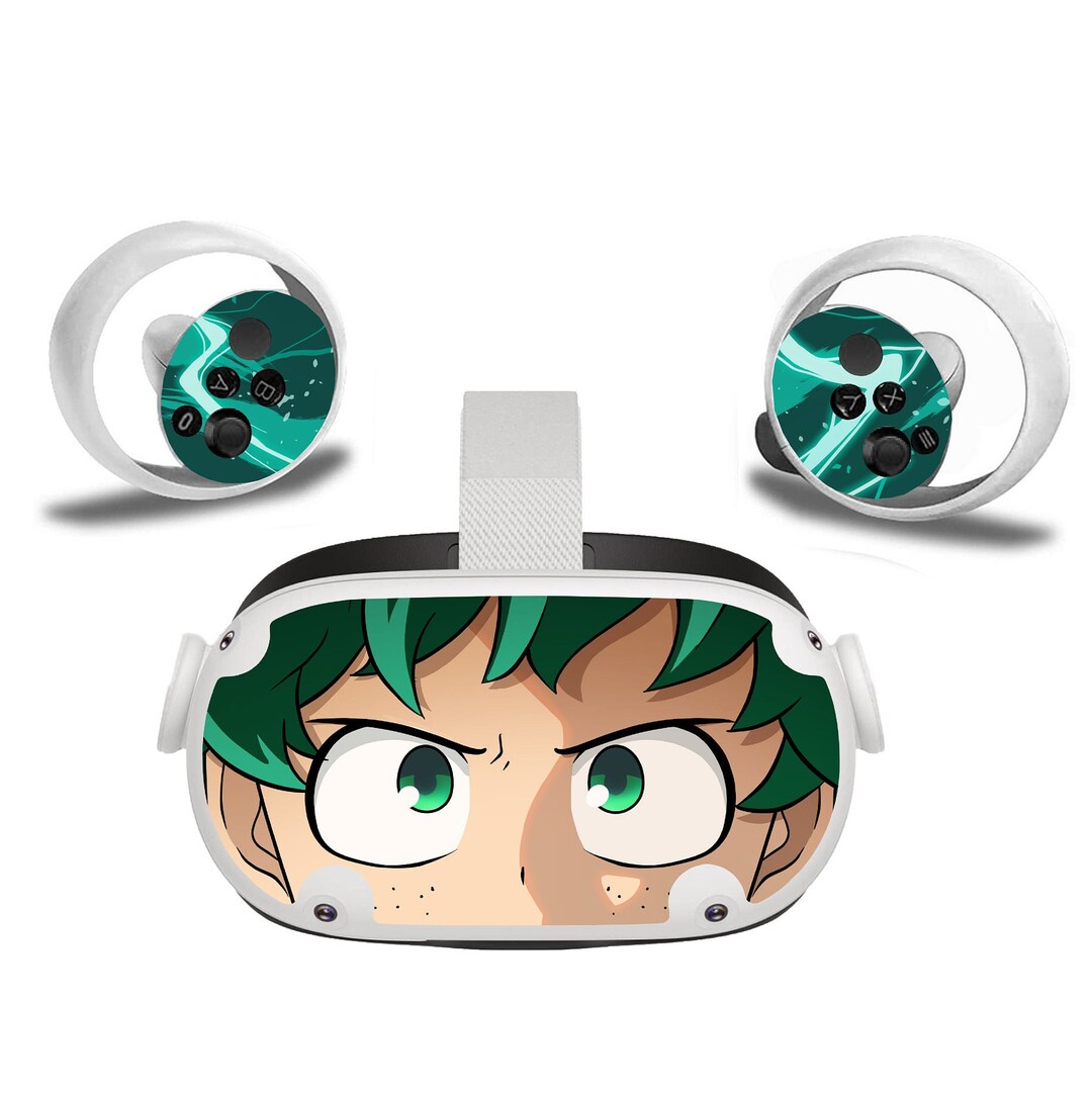 Midoriya Eyes Skin Wrap for Oculus Quest 2 VR Headset and 2 - Etsy