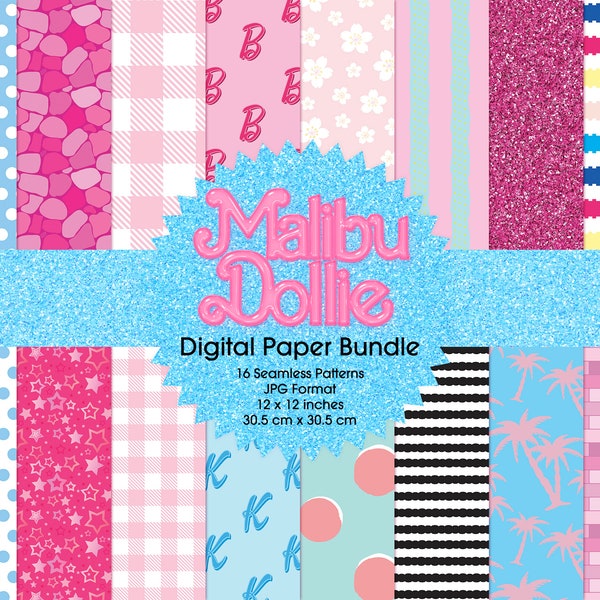 Barbie Movie Pattern - Etsy