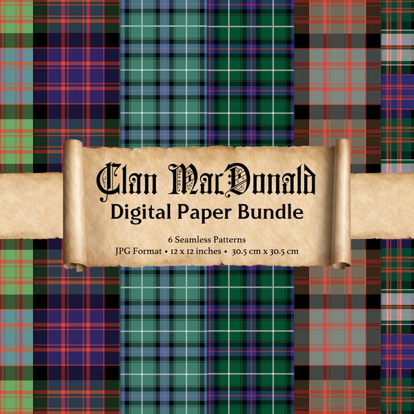 Tartan Paper - Etsy