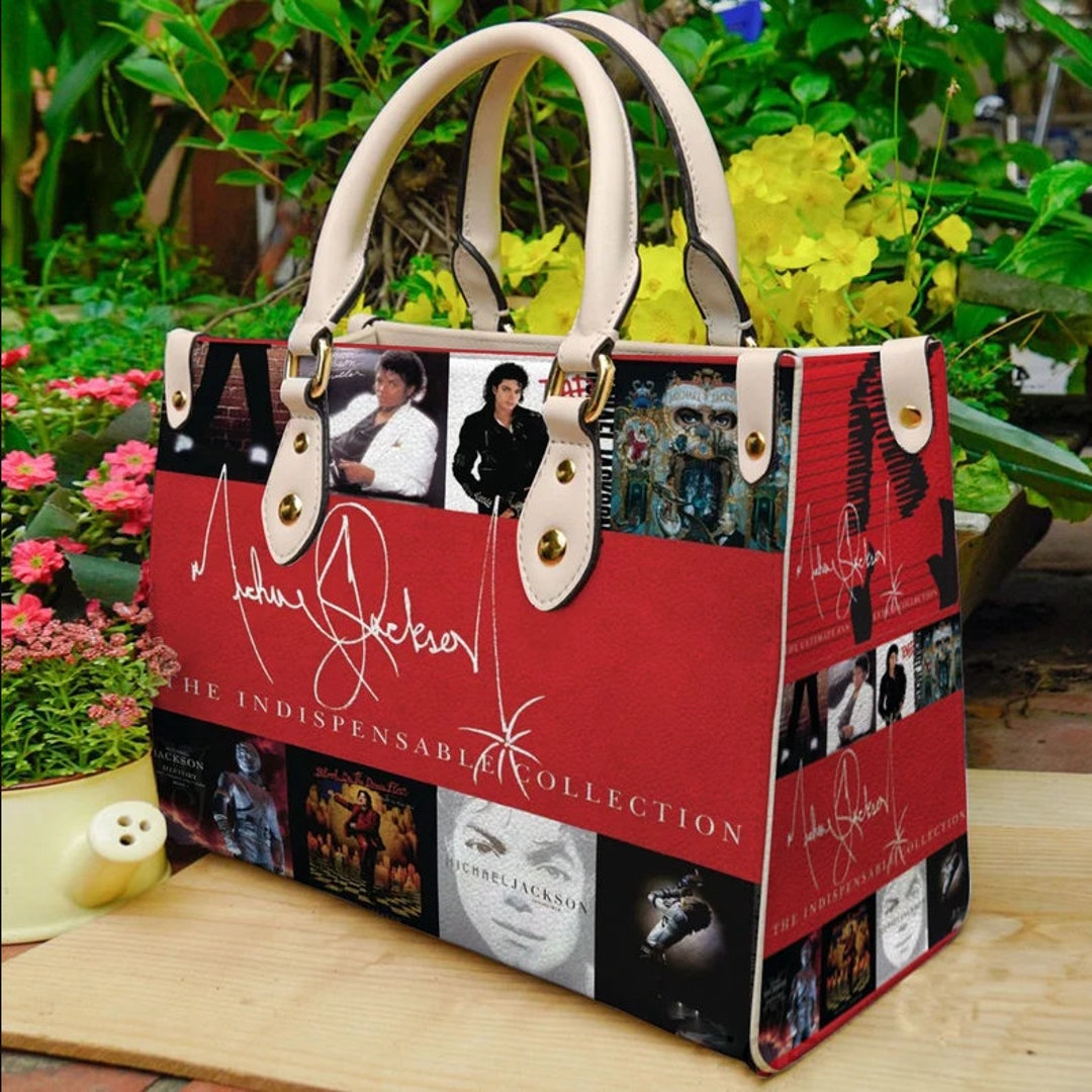 Michael Jackson Leather Bags, Michael Jackson Lovers Handbag, King of ...