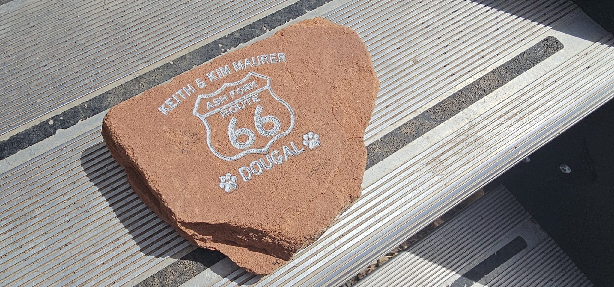 Custom Engraved Flagstone - Etsy