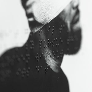 Hanging Portraits in Braille Wall Decor - Etsy