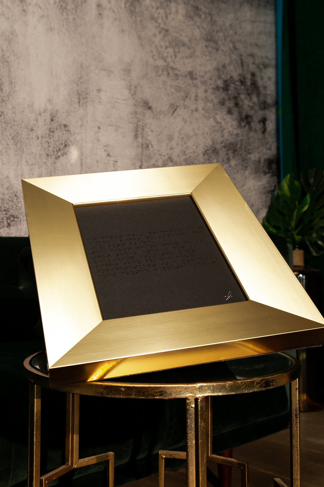 Gold Frame Wall Decor - Etsy