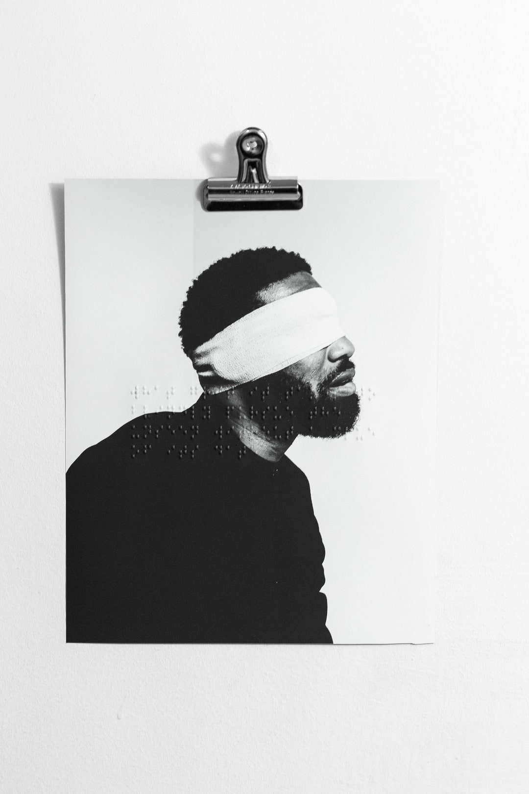 Hanging Portraits in Braille Wall Decor - Etsy